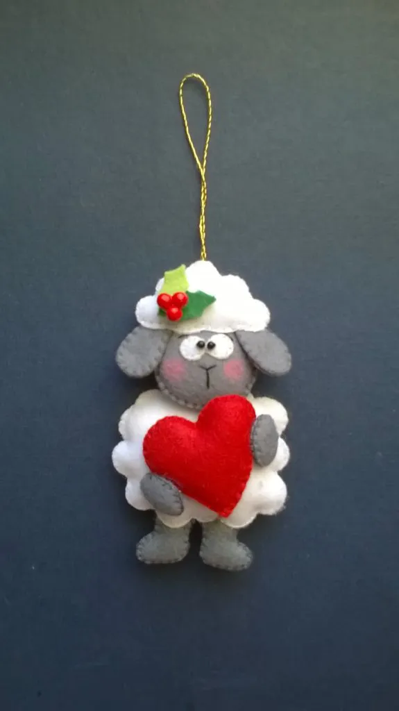 30 ideas fantásticas de manualidades de fieltro para Navidad 【TOP 2022 ...